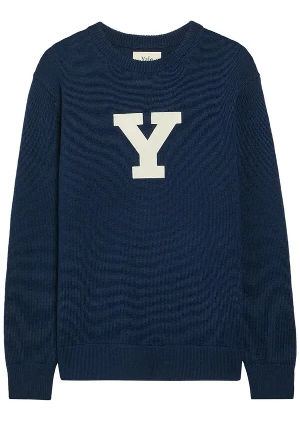 Gant Yale Appliqué Wool Jumper