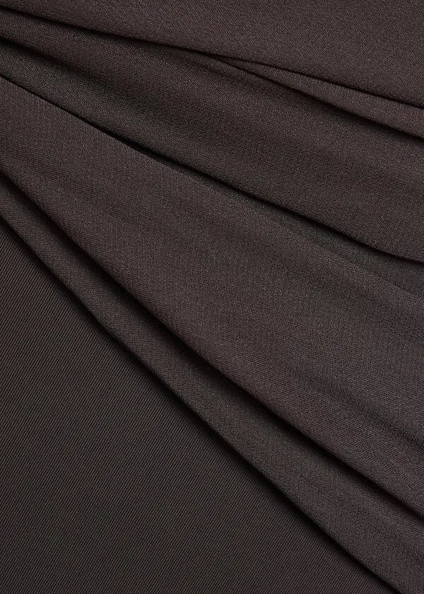 DE LA VALI Sabela Detachable Bolero Jersey Gown