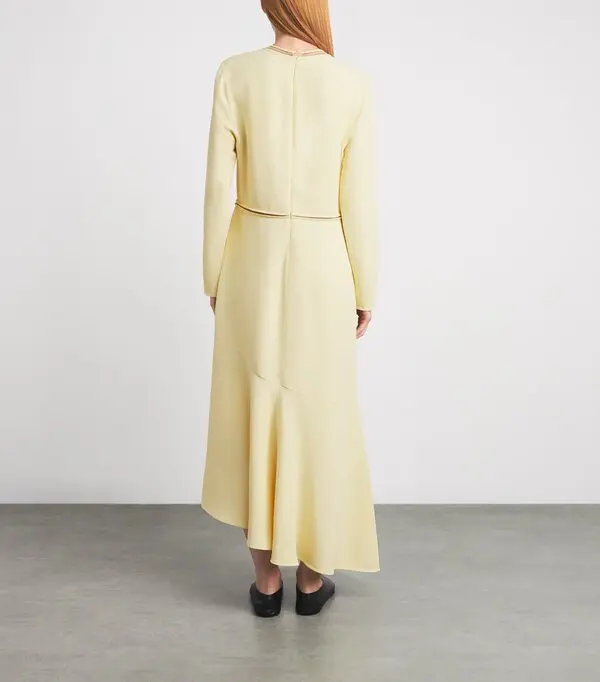 Fabiana Filippi Asymmetrical Midi Dress