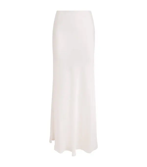 Fabiana Filippi Satin Maxi Skirt - Ivory
