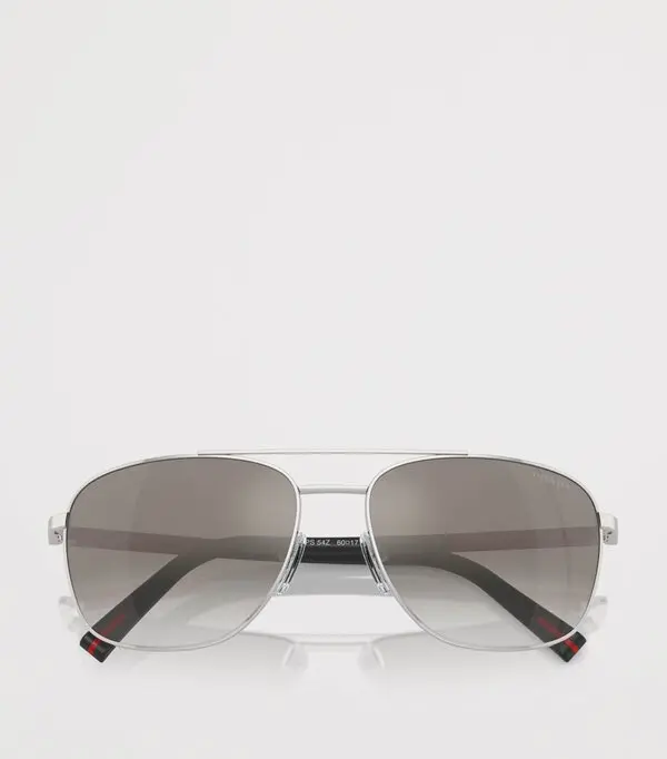 Prada Metal Aviator Sunglasses