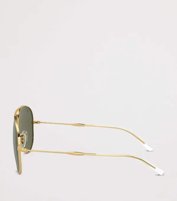 Ray-ban Metal Aviator Pilot Sunglasses - Gold
