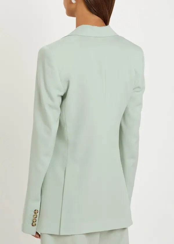 Stella McCartney Single-breasted Wool Blazer With Notched Lapels