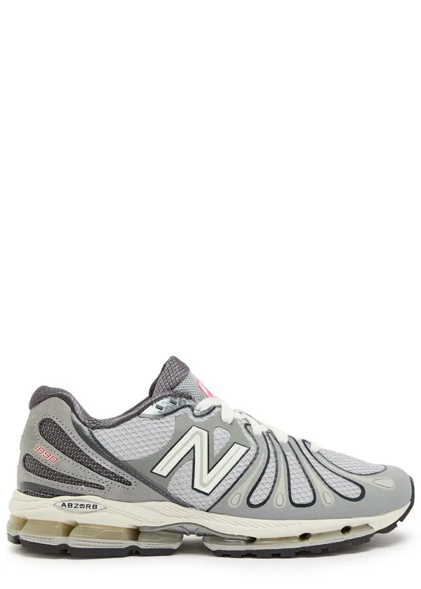 NEW BALANCE Abzorb 1890 Mesh Lace Up Sneakers - Grey