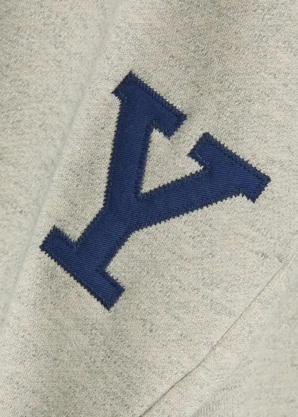 Gant Yale Appliquéd Cotton Sweatpants