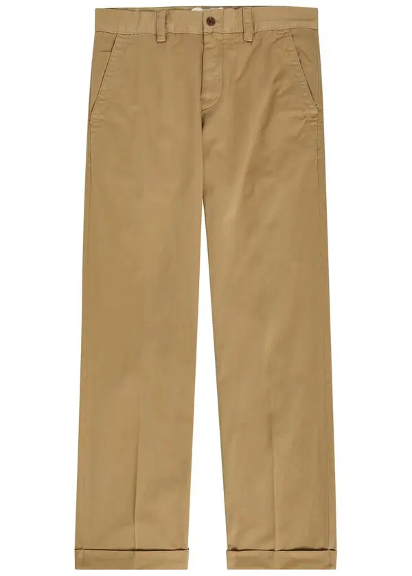 Gant Yale Straight-leg Cotton-twill Chinos