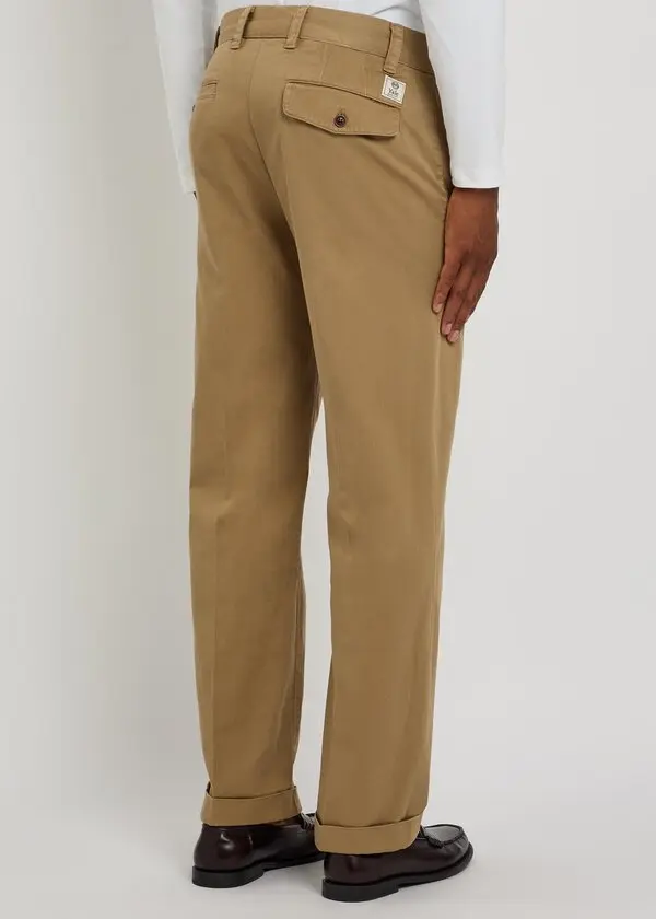 Gant Yale Straight-leg Cotton-twill Chinos
