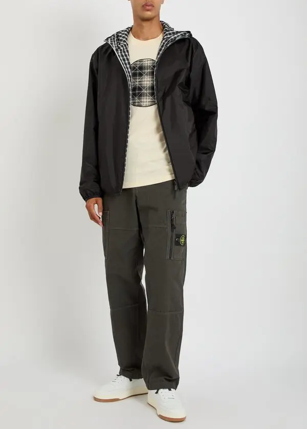 Stone Island Ripstop Cotton Cargo Trousers
