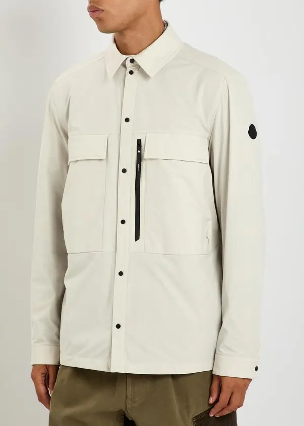 Moncler Logo Shell Overshirt