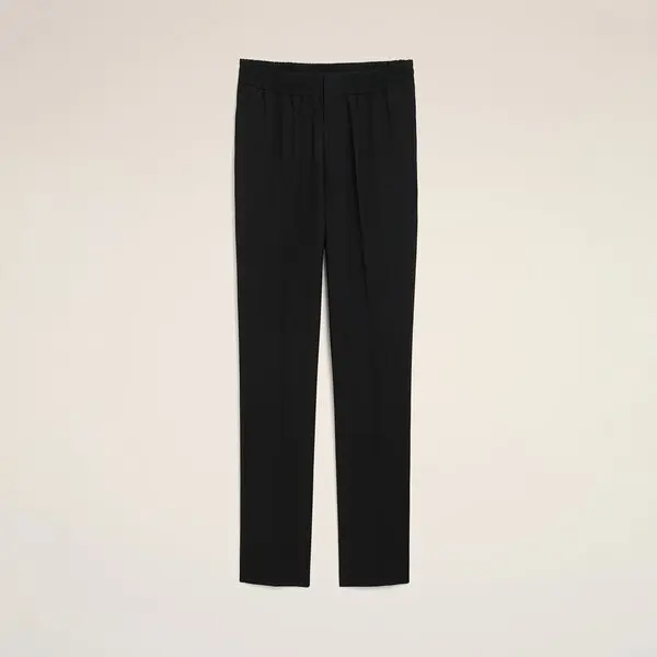 AMI Paris Straight-fit Wool Trousers