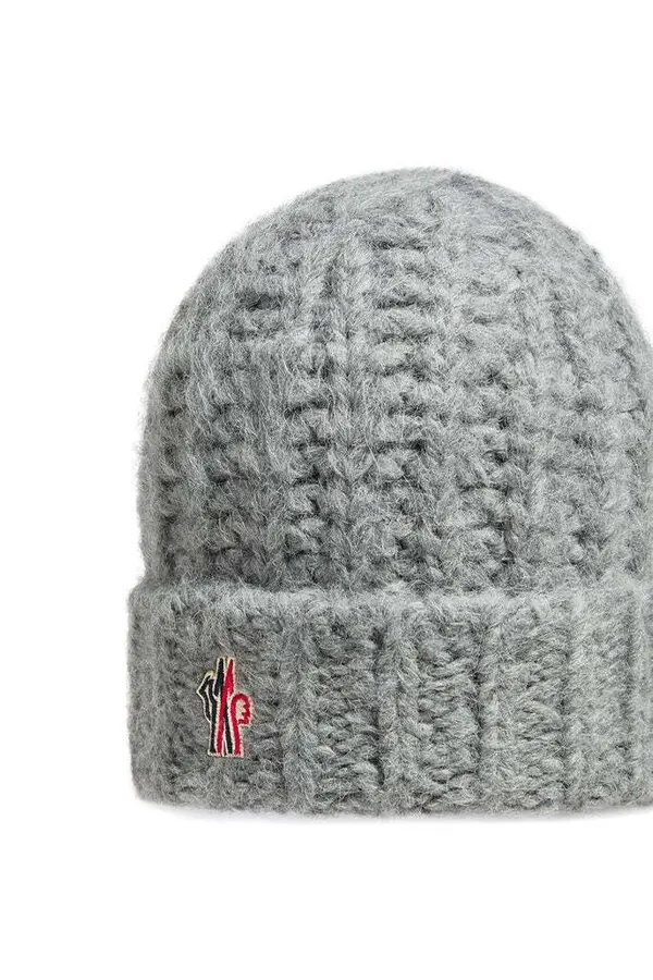 Moncler Logo Patch Beanie