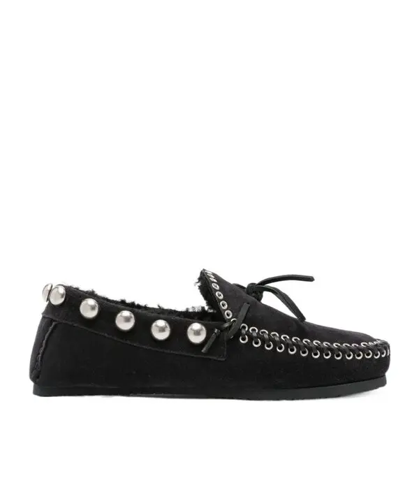 Isabel Marant Étoile Fitza Studded Loafers - No