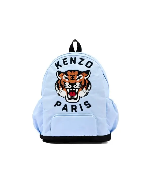 Kenzo Tiger Motif Embroidered Backpack