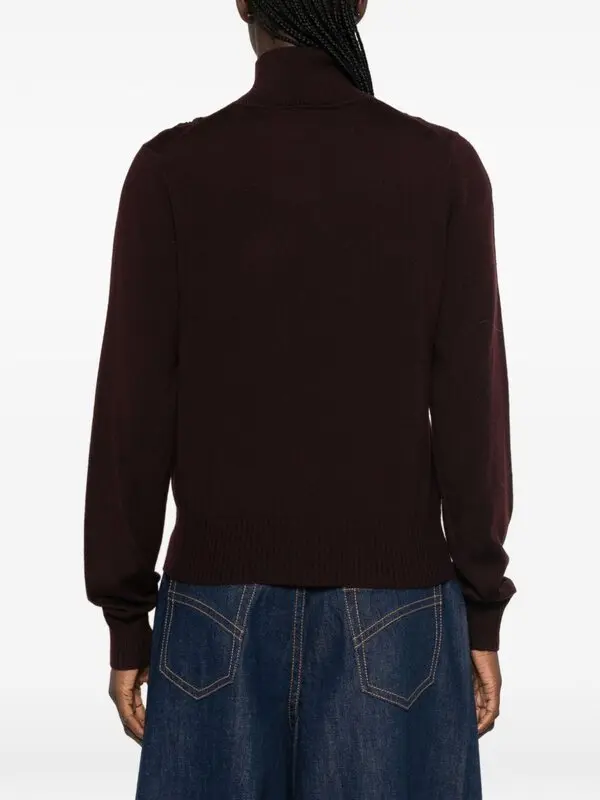 Zimmermann Valiant Wool Sweater With Lace Detail