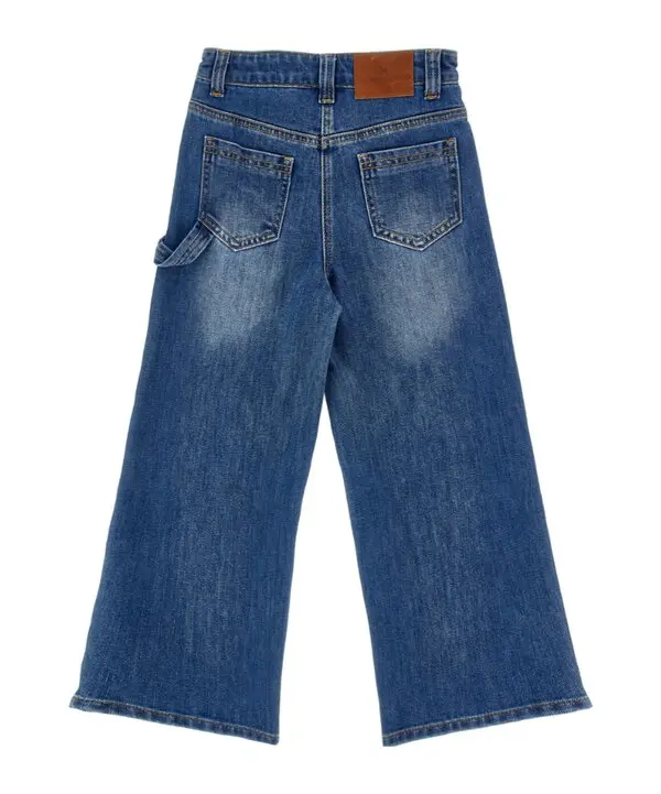 Ermanno Scervino Wide-leg Denim Jeans