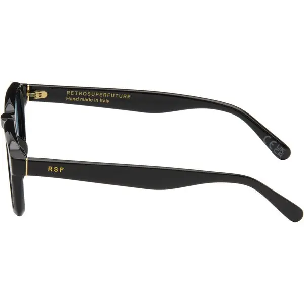 RETROSUPERFUTURE Luce Square Acetate Sunglasses - Black