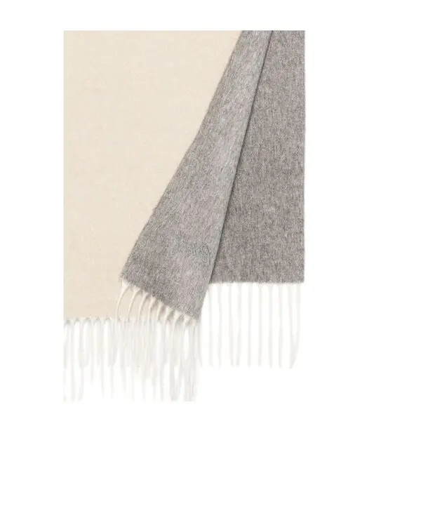 Brioni Tasseled Scarf - Beige