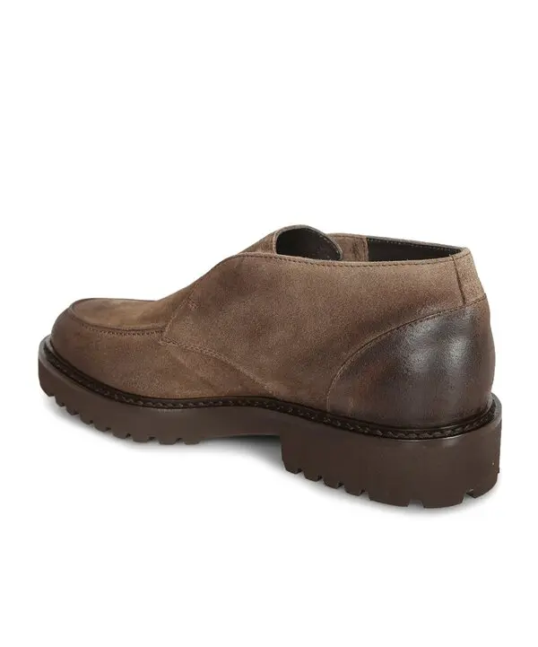 DOUCAL'S Round-toe Suede Chelsea Boots
