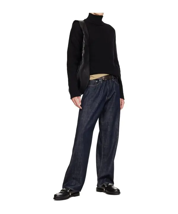 SSSTEIN Classic Leather Belt With Pin Buckle