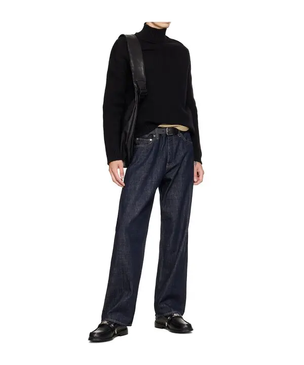SSSTEIN Classic Leather Belt With Pin Buckle