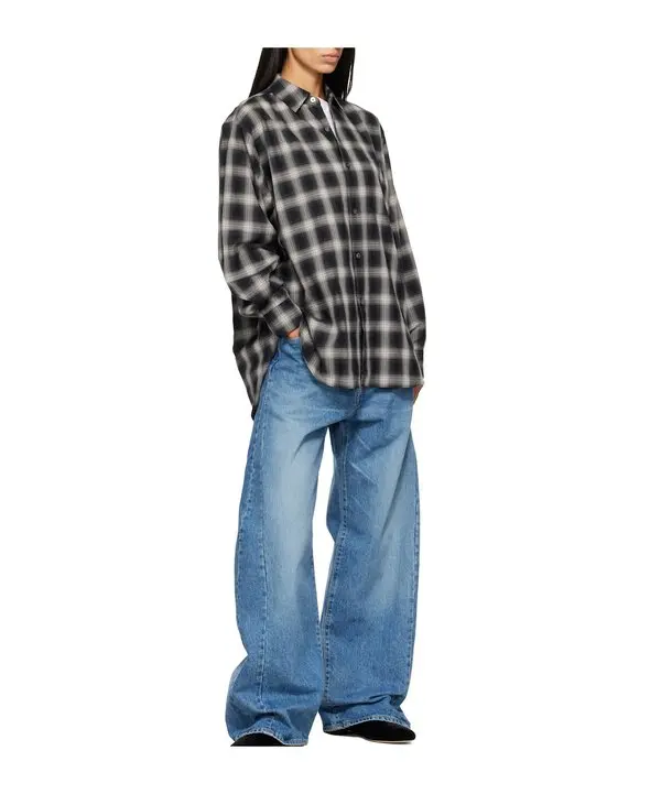 SSSTEIN Deformation Wide Jeans