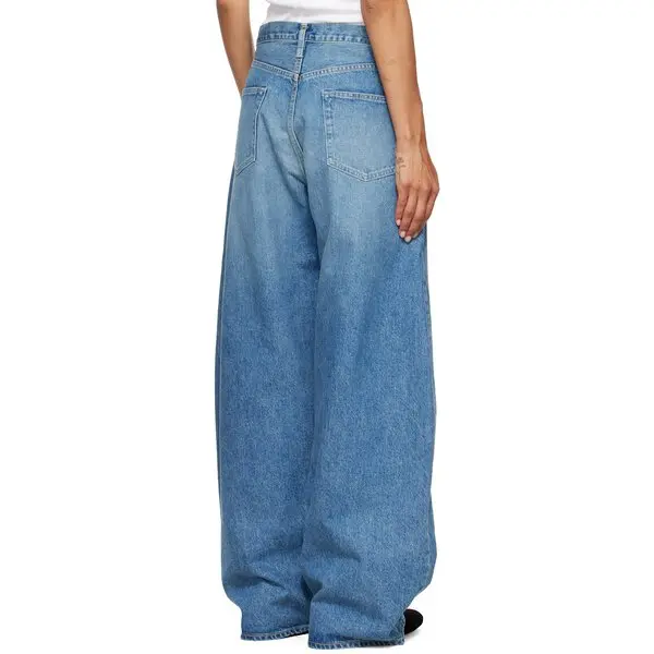 SSSTEIN Deformation Wide Jeans