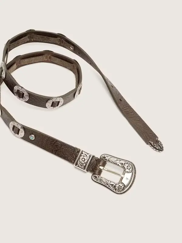 GOLDEN GOOSE Lace Belt