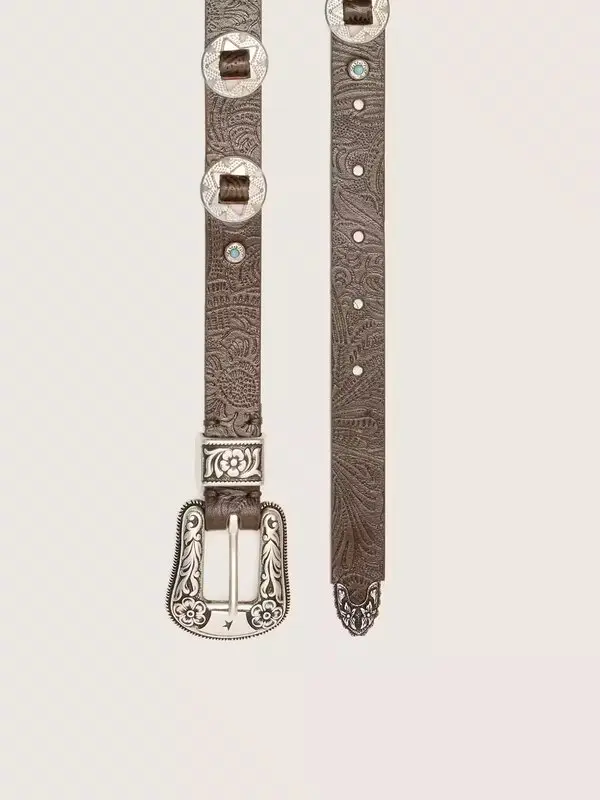 GOLDEN GOOSE Lace Belt