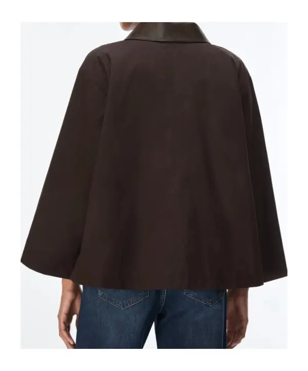 IBLUES A-line Jacket With Embellished Collar