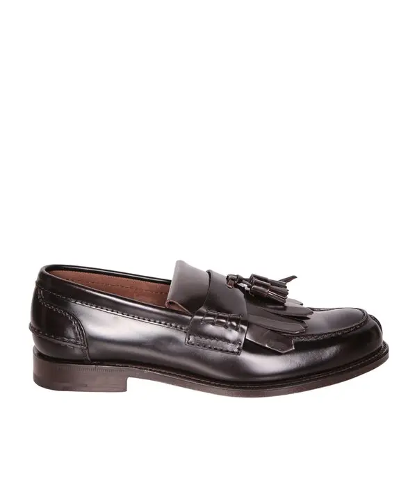 Church's Round-toe Loafers With Tassel And Fringe Detail
