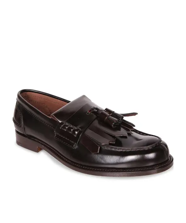 Church's Round-toe Loafers With Tassel And Fringe Detail