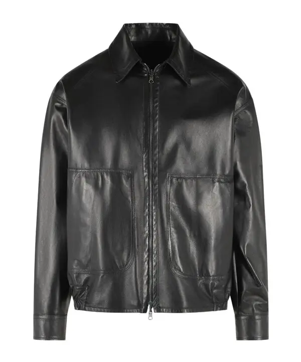 SALVATORE SANTORO Reversible Leather Jacket