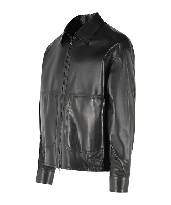SALVATORE SANTORO Reversible Leather Jacket