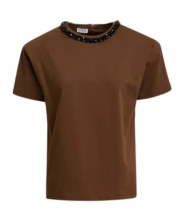 Essentiel Antwerp Short-sleeved T-shirt - Brown