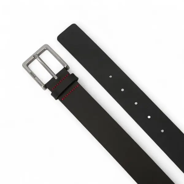 Hugo Boss Leather Buckle Belt