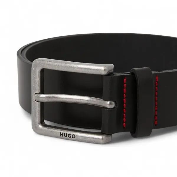 Hugo Boss Leather Buckle Belt
