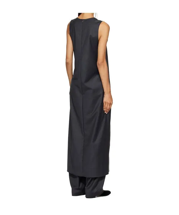 SSSTEIN Sleeveless Maxi Dress With V-neck