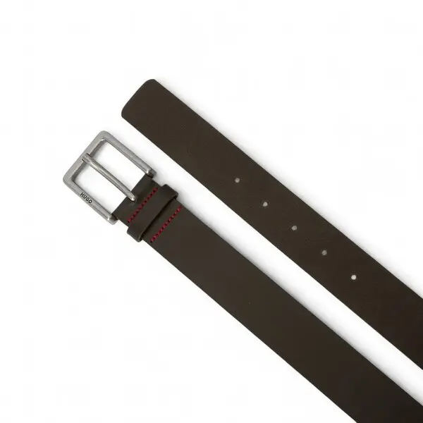 Hugo Boss Leather Buckle Belt