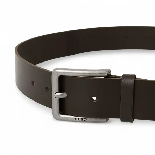 Hugo Boss Leather Buckle Belt