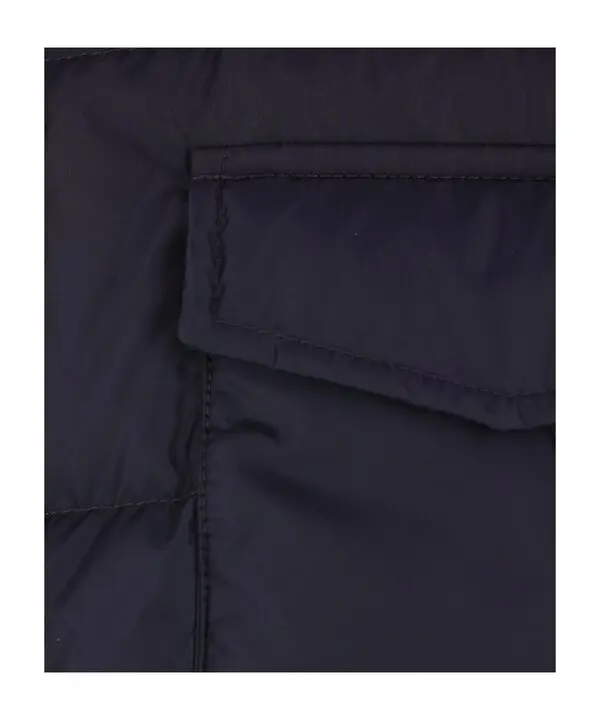 Herno Hooded Quilted Down Coat - Black