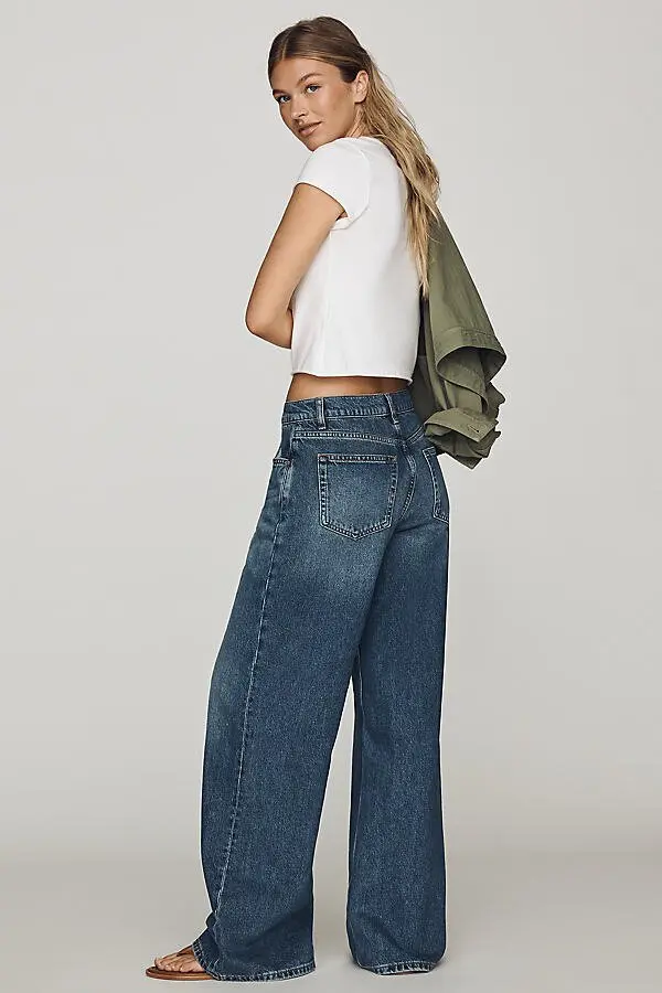 REFORMATION High-rise Slouchy Wide-leg Jeans