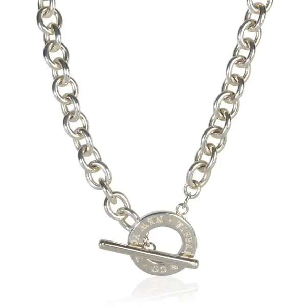 Tiffany & Co. Sterling Silver Toggle Chain Necklace - Sterling_silver