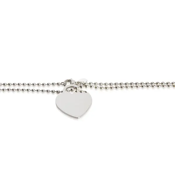 Tiffany & Co. Sterling Silver Return To Heart Pendant Necklace