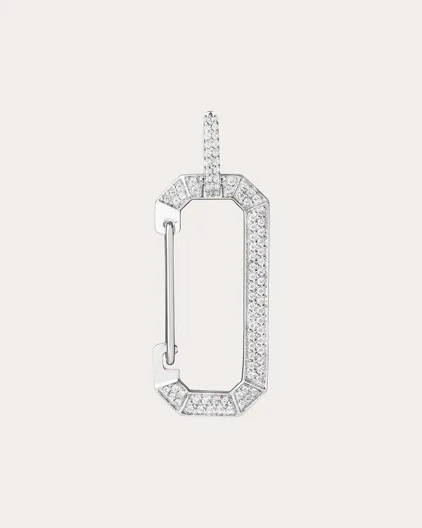 EERA Diamond Pavé Big Chiara Drop Earring