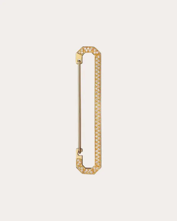 EERA Diamond Pavé Big New York Drop Earring