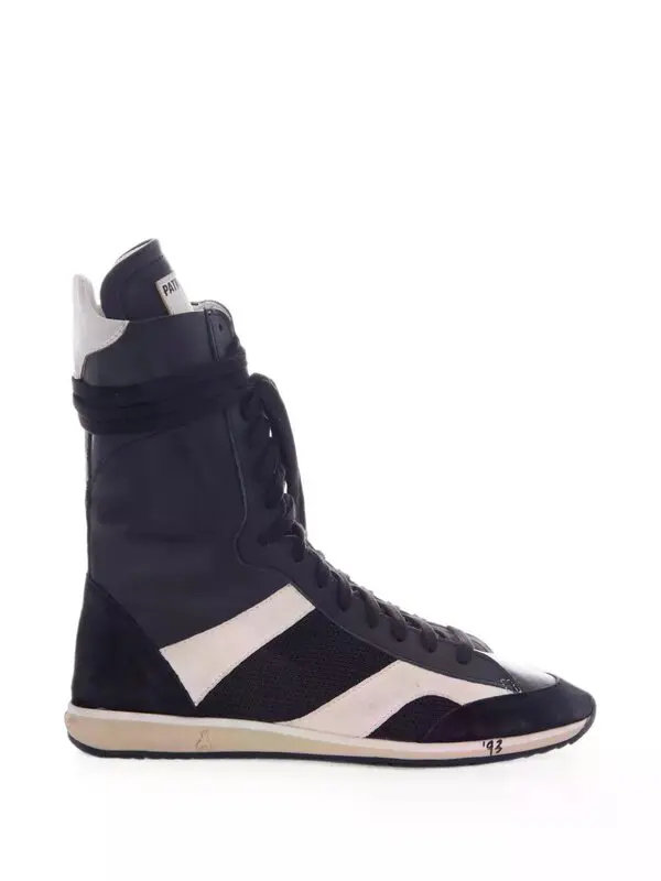Patrizia Pepe Panelled High-top Sneakers