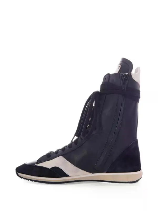 Patrizia Pepe Panelled High-top Sneakers