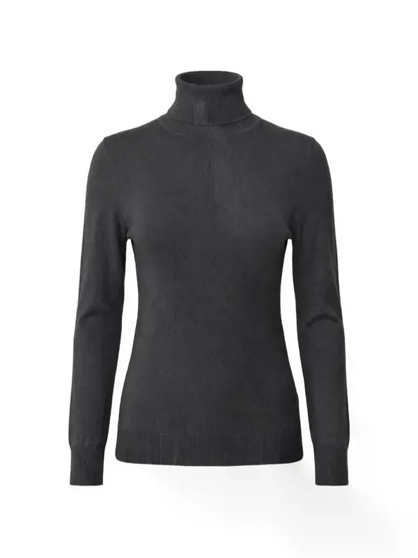 TOCCIN Alma Turtle-neck Sweater - Grey