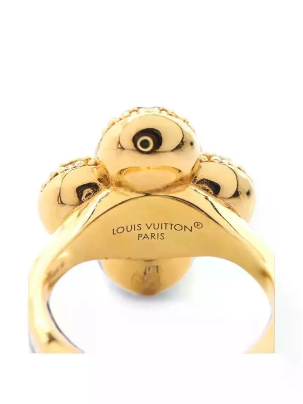 LOUIS VUITTON Louisa Rhinestones Ring