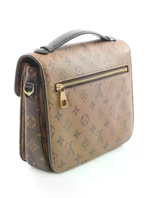 LOUIS VUITTON Monogram Reverse Pochette Metis Shoulder Bag